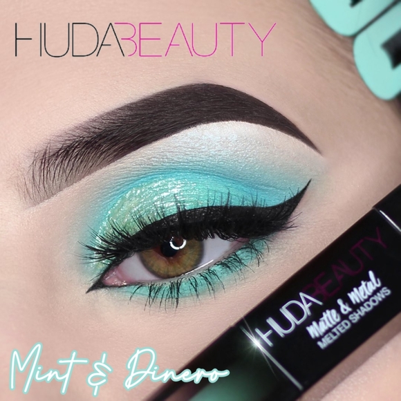 HUDA BEAUTY | Makeup | Sale 235 Huda Minted And Dinero Metal Matte Dual ...